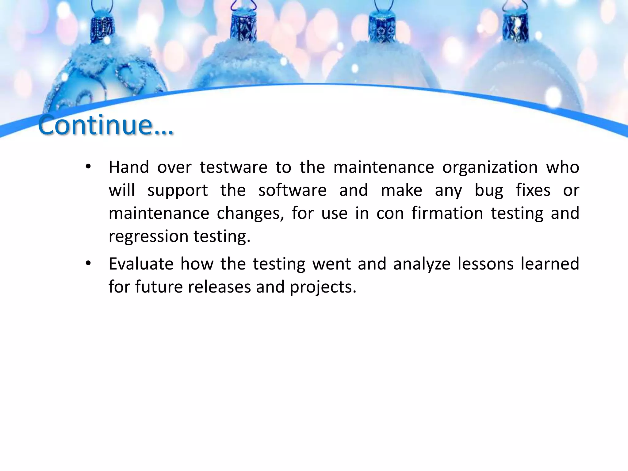 FUNDAMENTAL TEST PROCESS | PPT