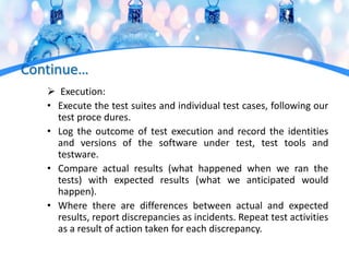 FUNDAMENTAL TEST PROCESS | PPT