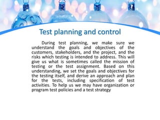 FUNDAMENTAL TEST PROCESS | PPT