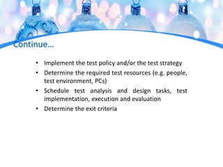 FUNDAMENTAL TEST PROCESS | PPT