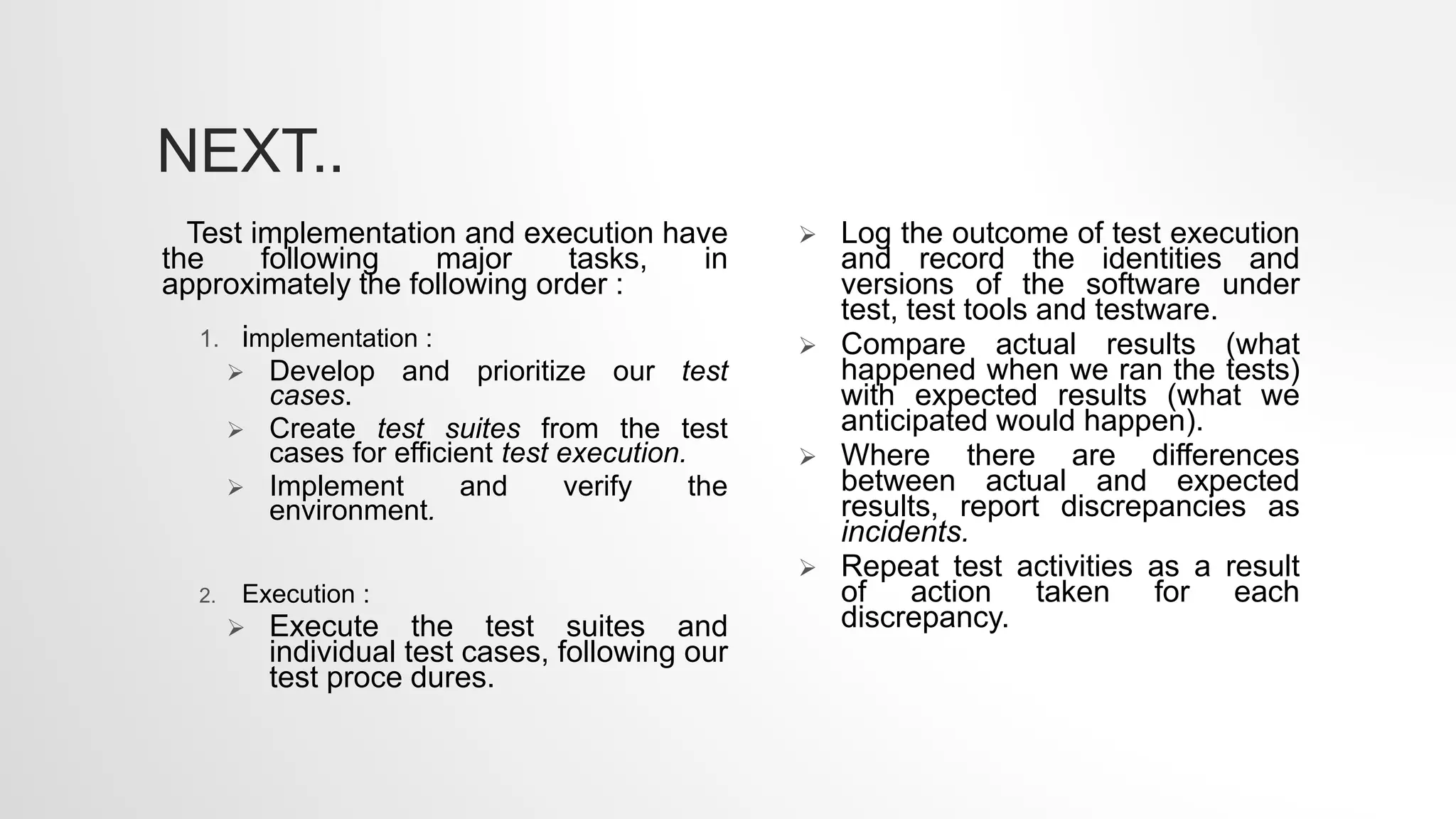 Fundamental test process | PPTX