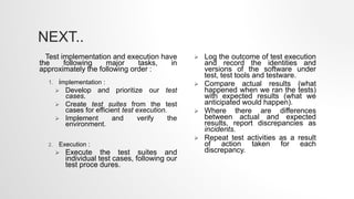 Fundamental test process | PPTX