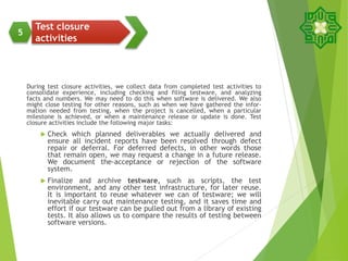 Fundamental test process | PPTX | Standardized Testing | Educational ...