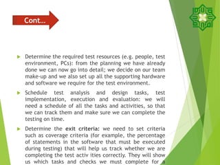 Fundamental test process | PPTX | Standardized Testing | Educational ...