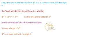 Fundamental theorem of arithmetic (Real numbers) | PDF