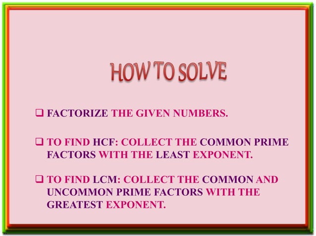 Real numbers - Fundamental theorem of arithmetic real number for class 10th maths. | PPTX
