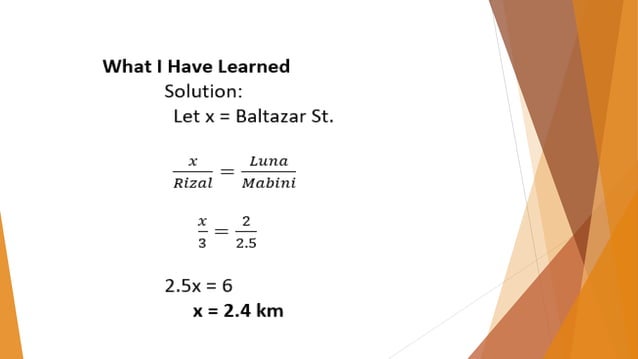 FUNDAMENTAL THEOREM OF PROPORTIONALITY.pptx | Physics | Science