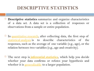 Statistical Analysis: FUNDAMENTAL TO STATISTICS.pptx
