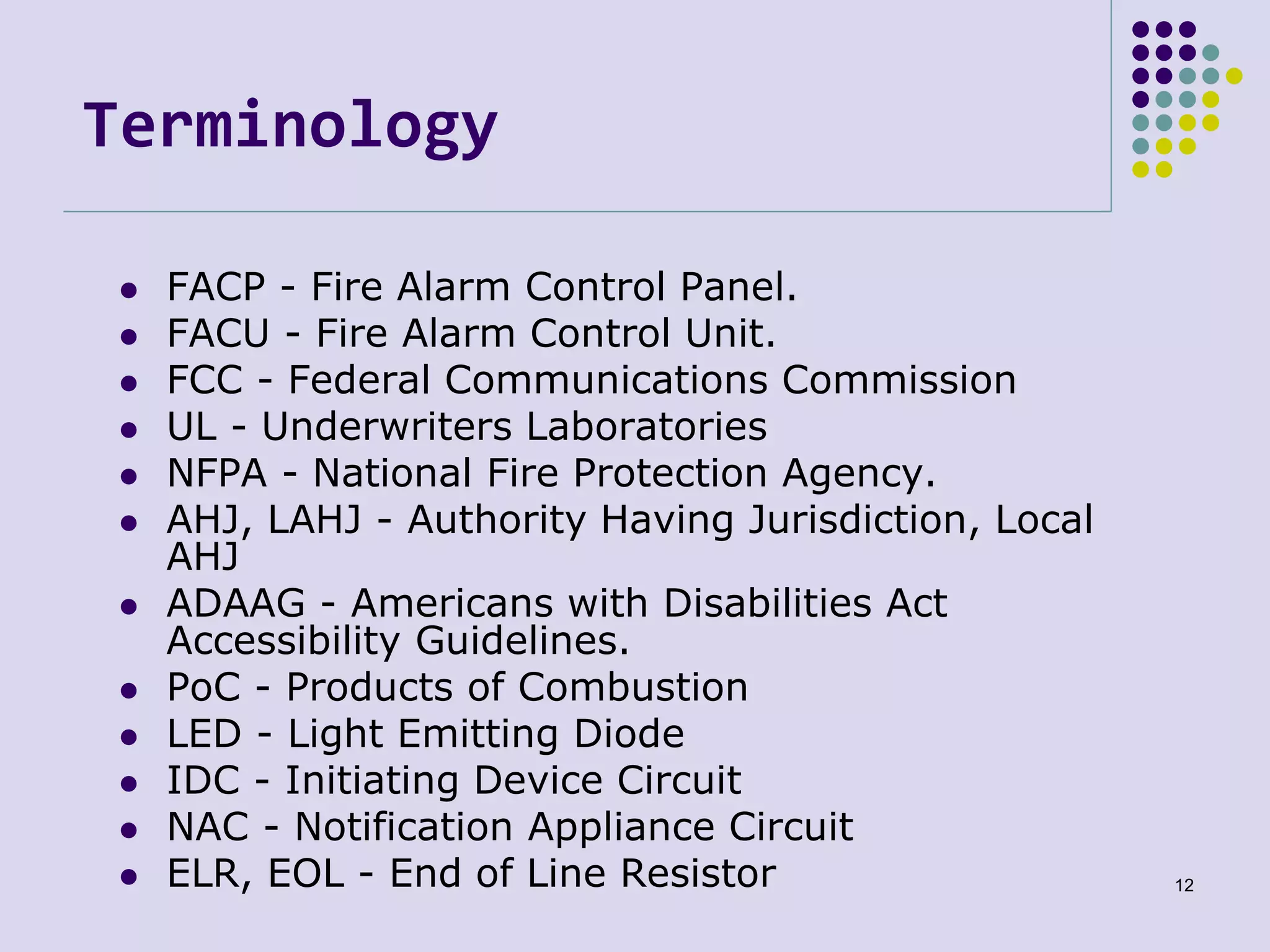 Fundamental training on Fire Detection & Alarm System | PDF
