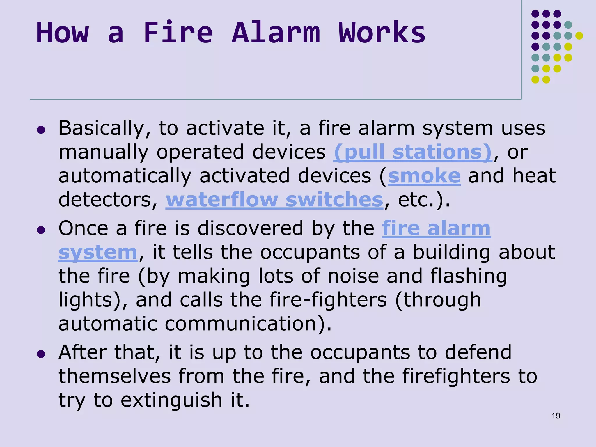 Fundamental training on Fire Detection & Alarm System | PDF