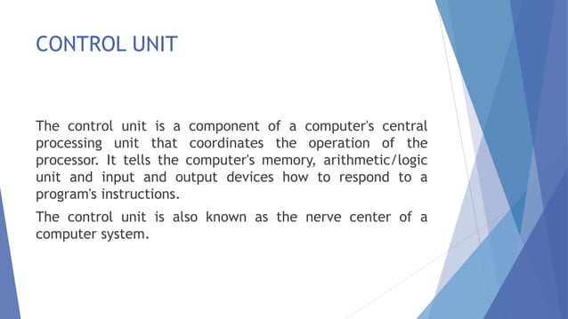 FUNDAMENTAL UNITS OF COMPUTER.pptx | Data Storage and Warehousing ...