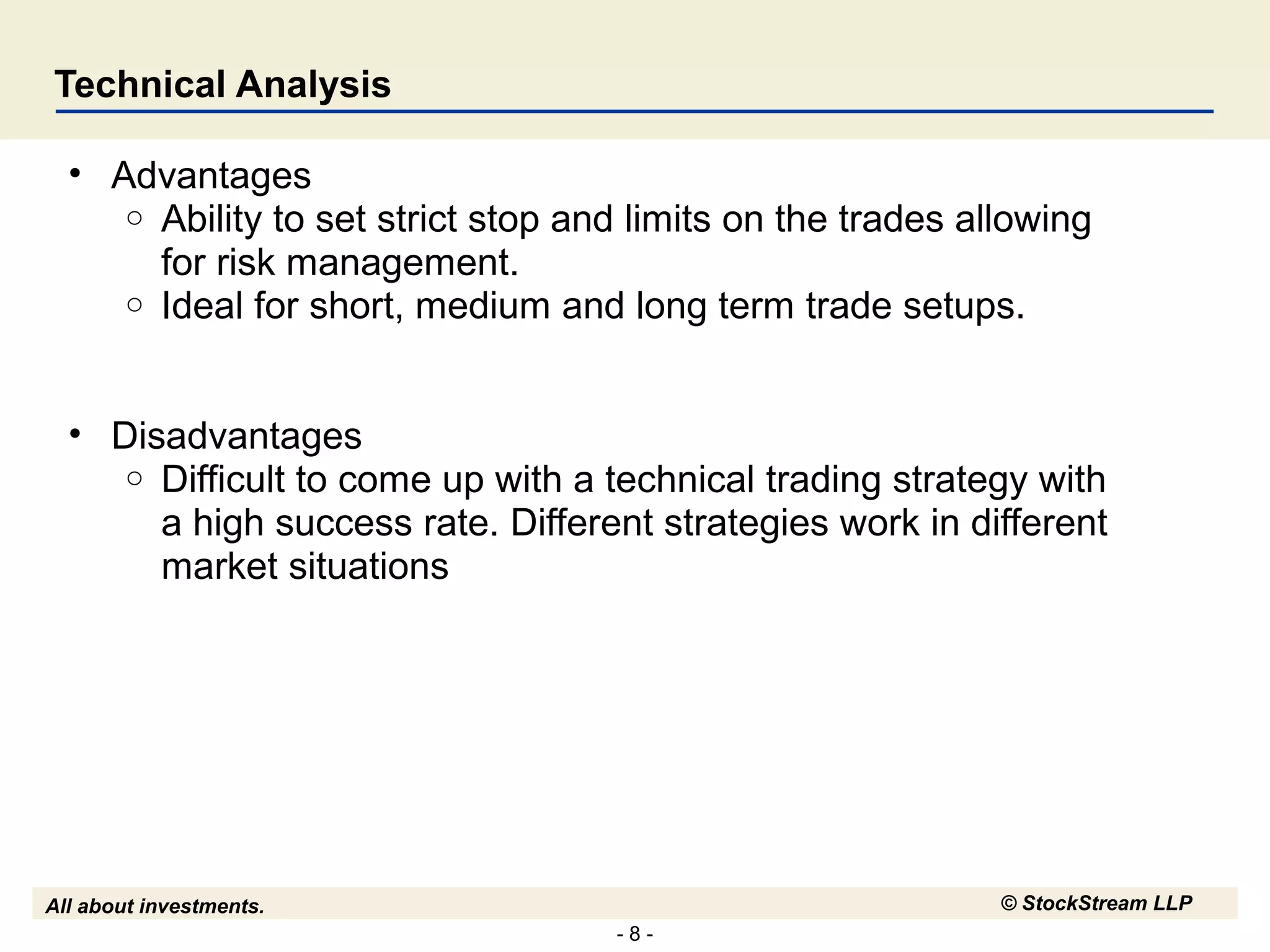 Fundamental vs technical | PPT | Stocks and Bonds | Personal Investing