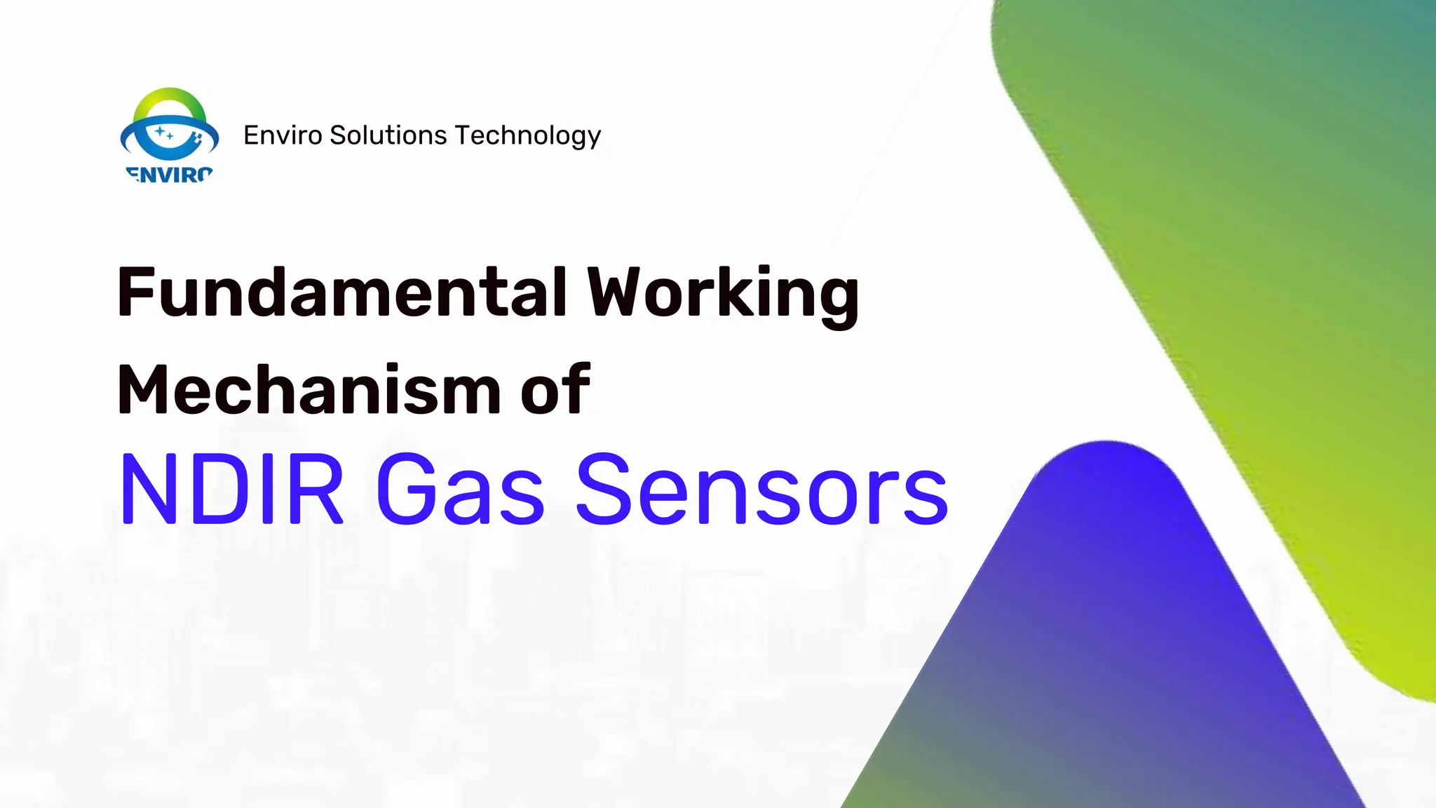 Fundamental Working Mechanism of NDIR Gas Sensors | PPTX