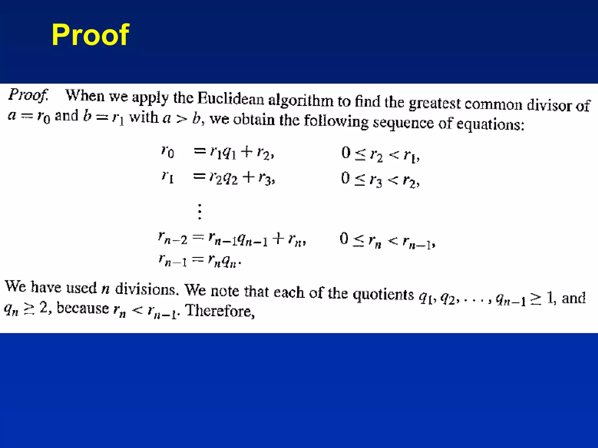 Fundamentar theorem of artihmetic | PPT