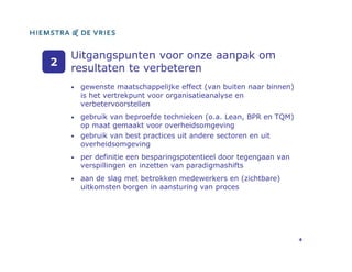 Fundamentele procesverbetering volgens de methode LEAN | PPT