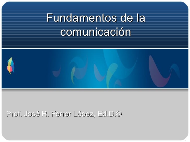 Fundamento De La Comunicacion Comp