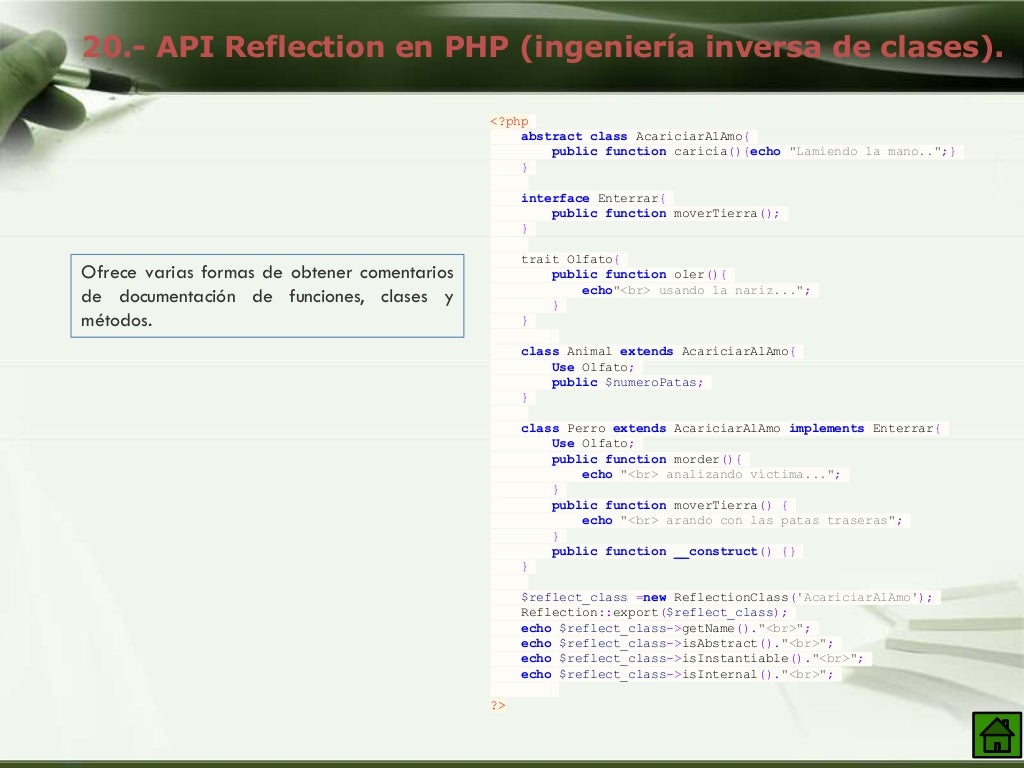 Fundamento De Poo En Php