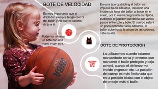 Baloncesto y sus fundamentos técnicos para la enseñanza | PPTX