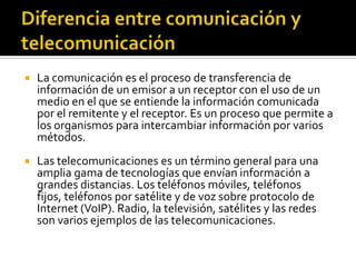 Fundamentos básicos en la comunicación de datos | PPTX