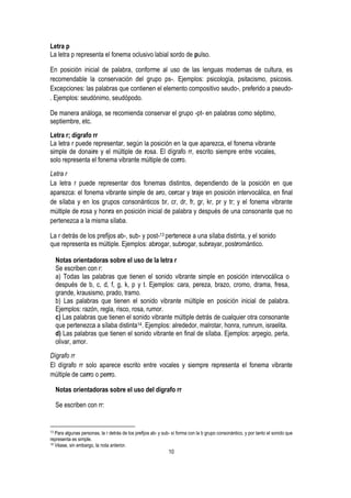 Fundamentos de la ortografía española | PDF