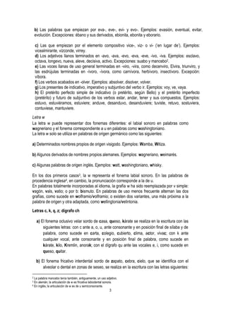 Fundamentos de la ortografía española | PDF