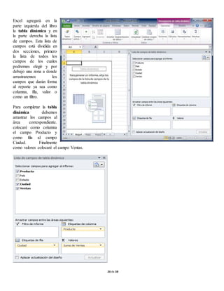 Fundamentos del excel para practica y aprender los conceptos de Excel ...