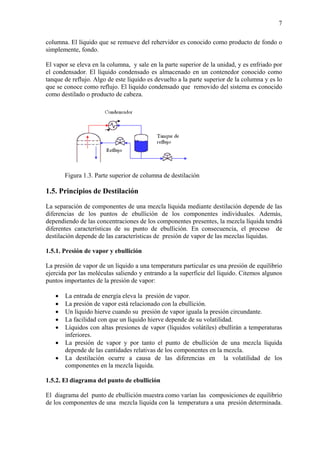 Fundamentos del proceso de destilacion | PDF