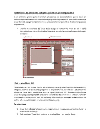 Fundamentos de Visual Basic | DOCX