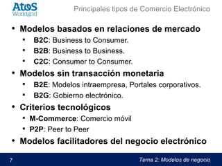 Fundamentos de Negocio Electrónico - tema 2 - Modelos de Negocio | PPT