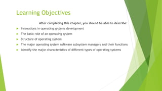 The basic fundamentals' of operating system | PPT