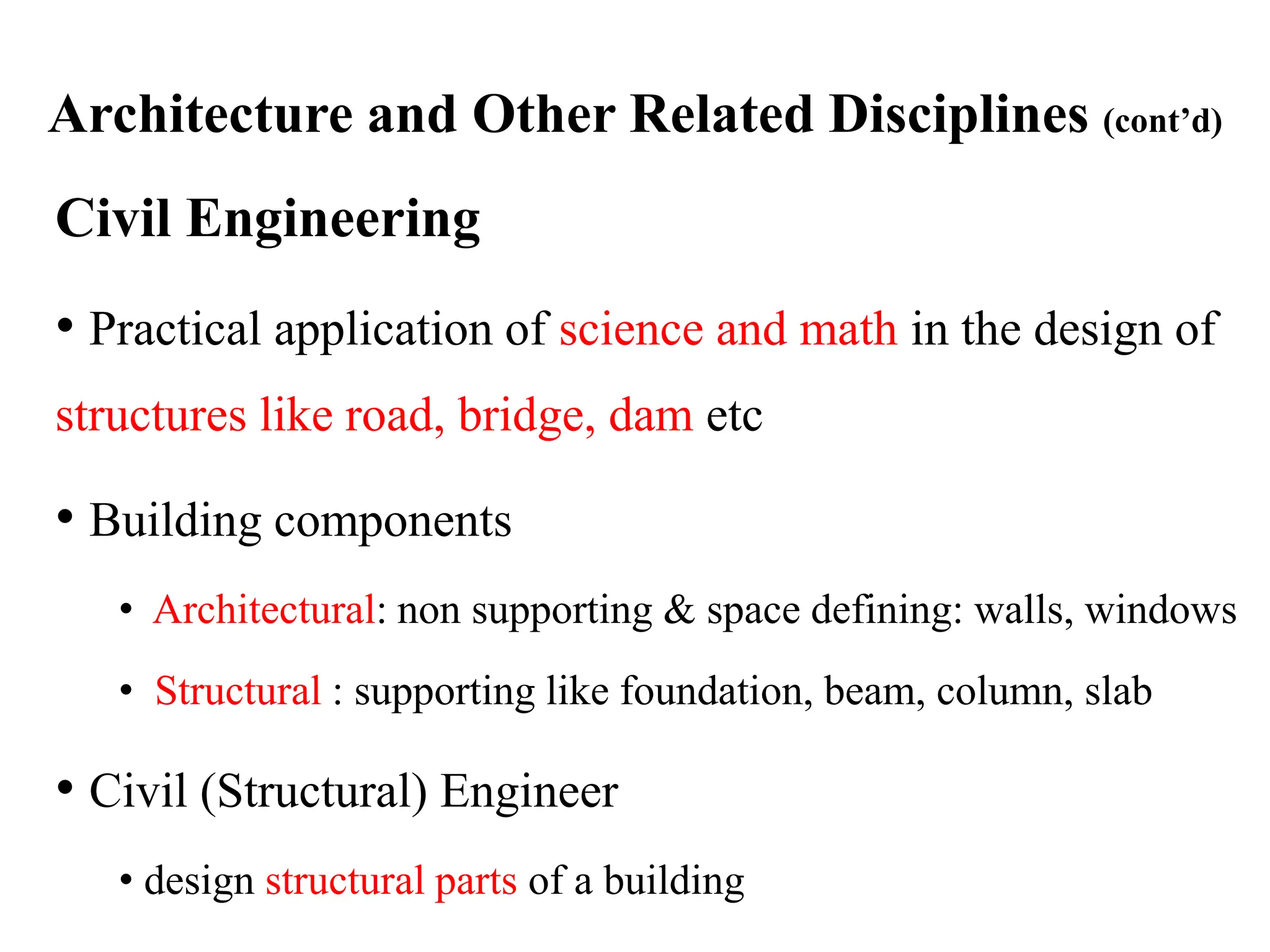 Fundamental of architecture and space function and form | PPT
