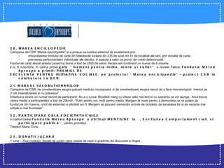 Fundatia Mereu Aproape | PPT