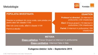Studiu Educatie Digitala in rural | PDF