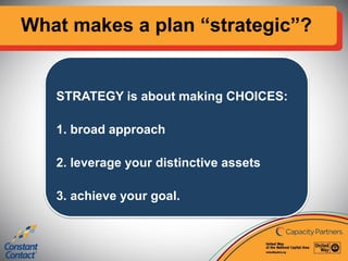 Developing a Strategic Fund Development Plan (March 17, 2015) | PPT