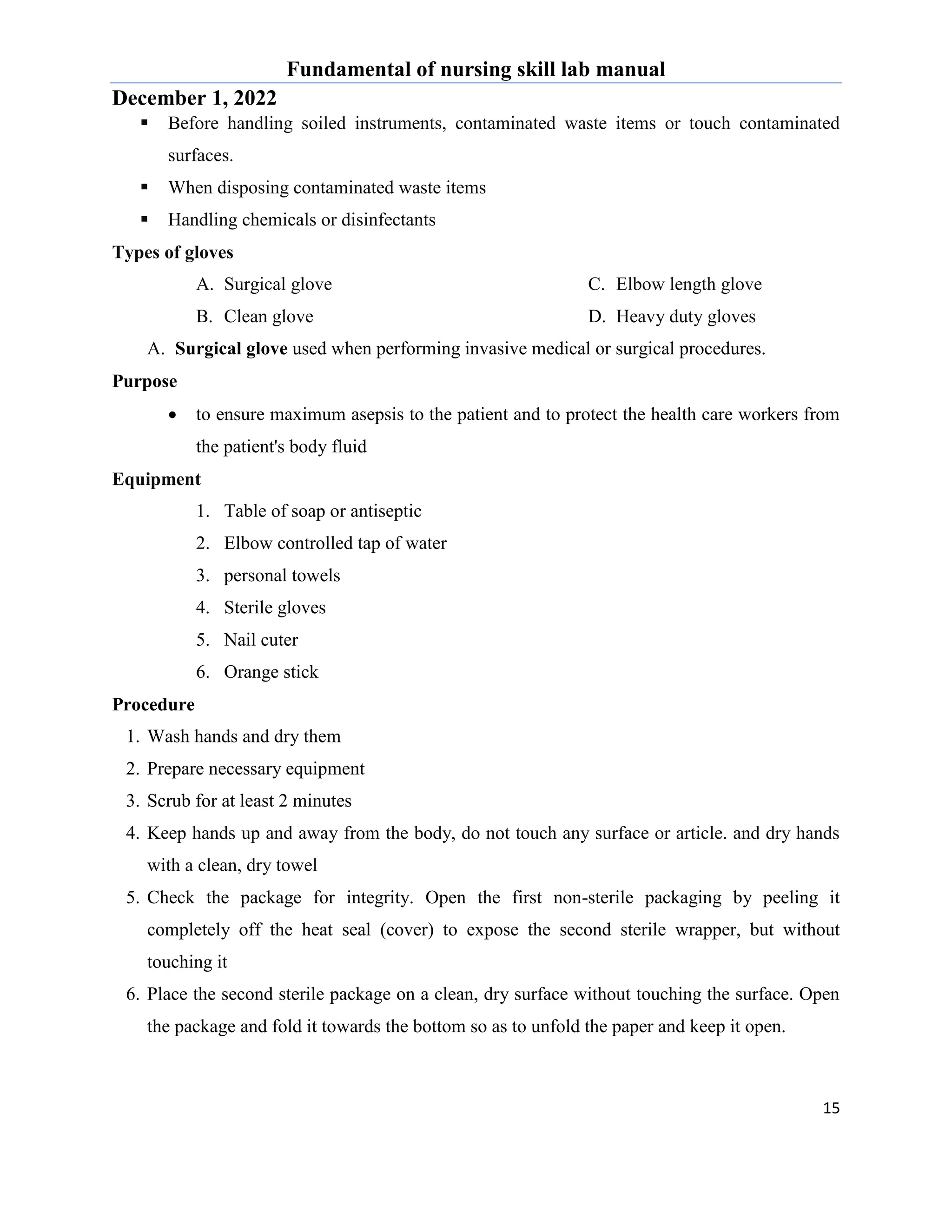 Fundemental of Nursing skill lab manual - Copy.docx