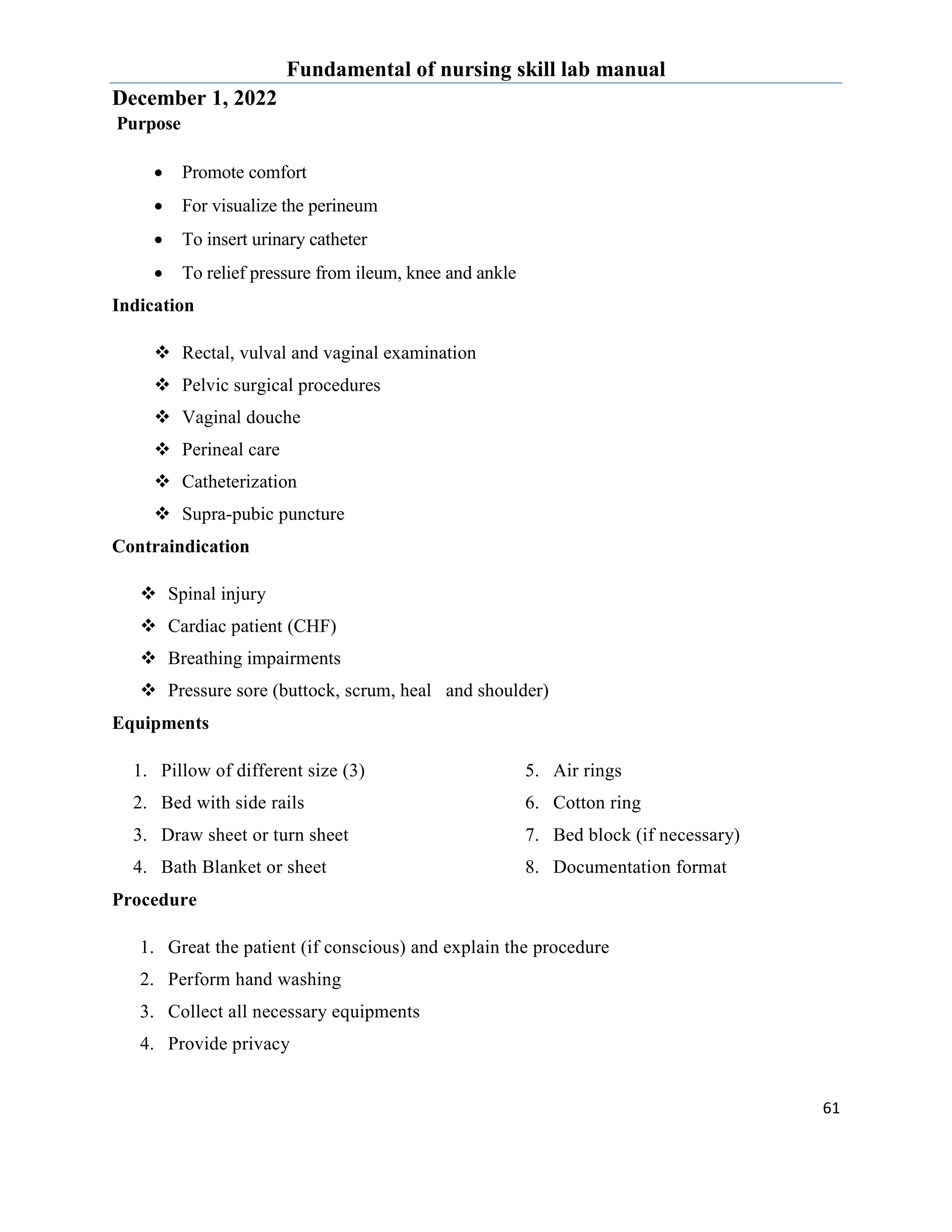 Fundemental of Nursing skill lab manual - Copy.docx