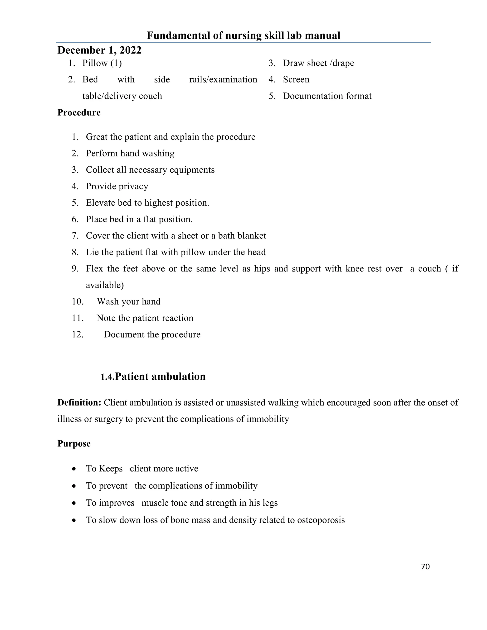 Fundemental of Nursing skill lab manual - Copy.docx