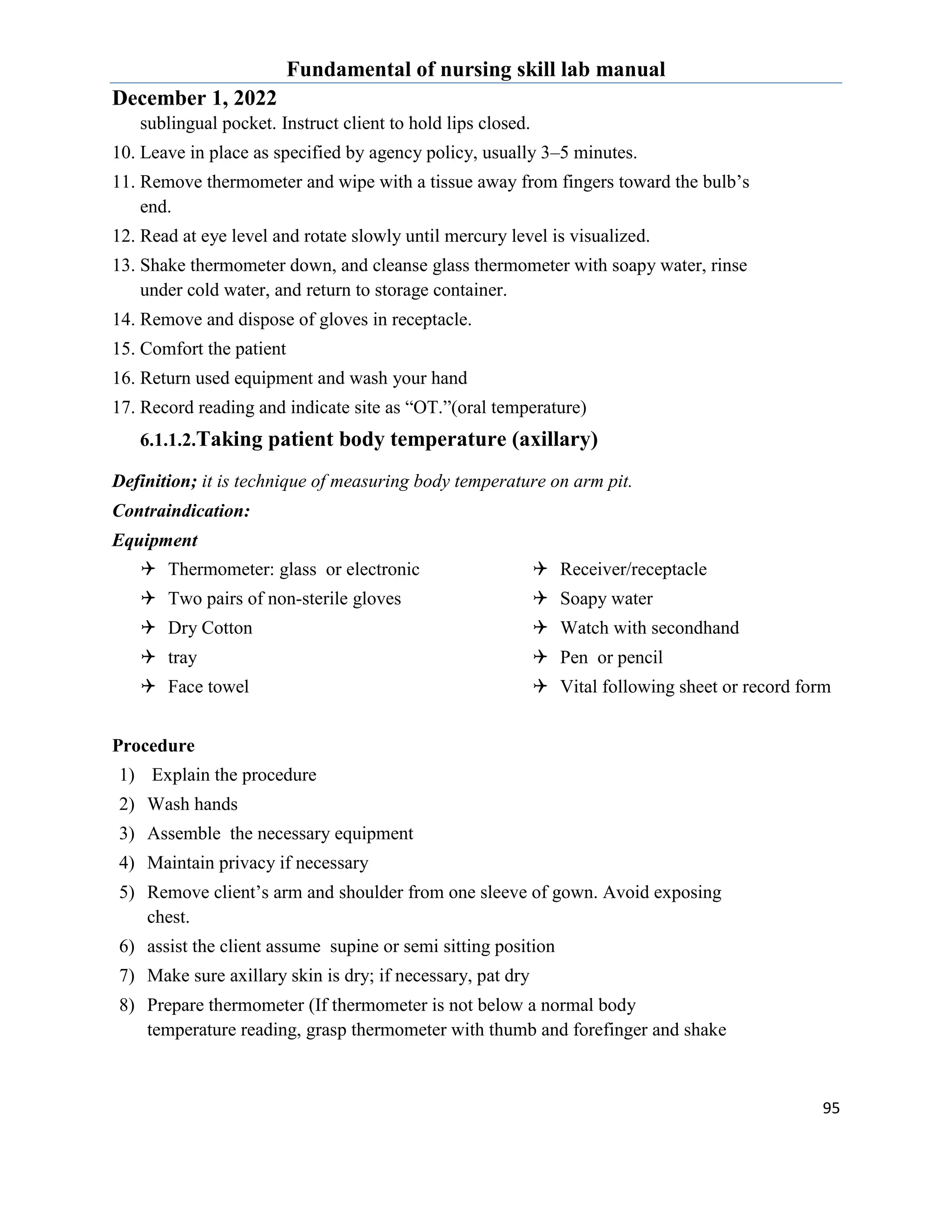 Fundemental of Nursing skill lab manual - Copy.docx