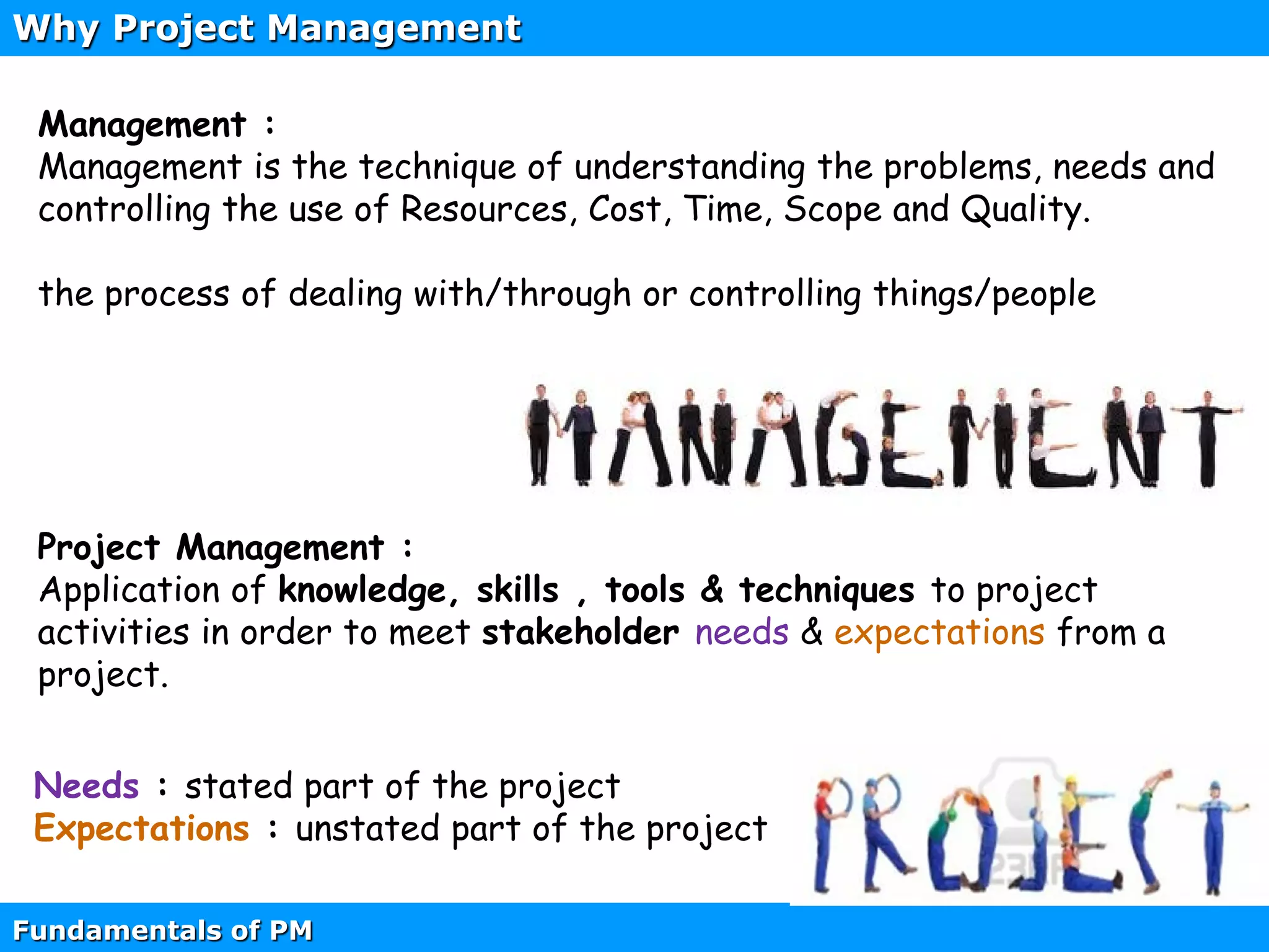 Fundamentals of project management | PDF