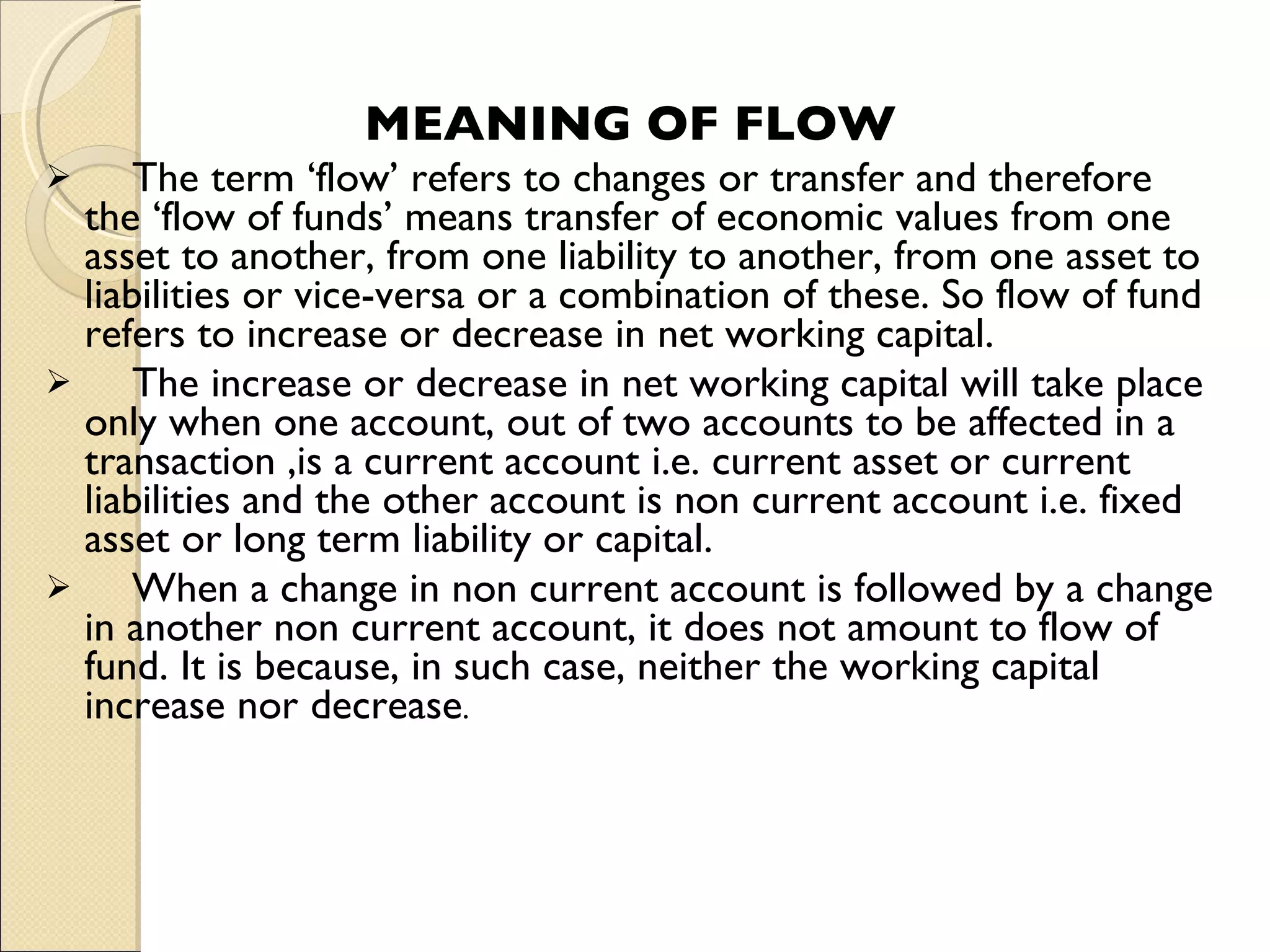 Fund flow statement | PPT