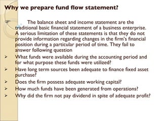 Fund flow statement | PPT