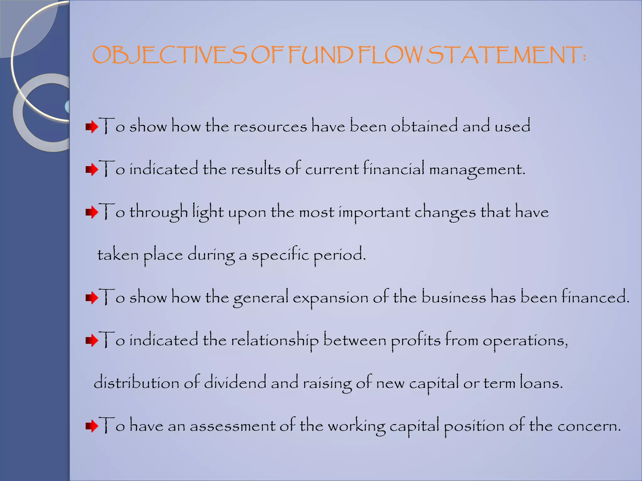 Fund flow statement | PPTX