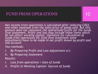 FUND FLOW STATEMENT | PPT