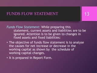 FUND FLOW STATEMENT | PPT