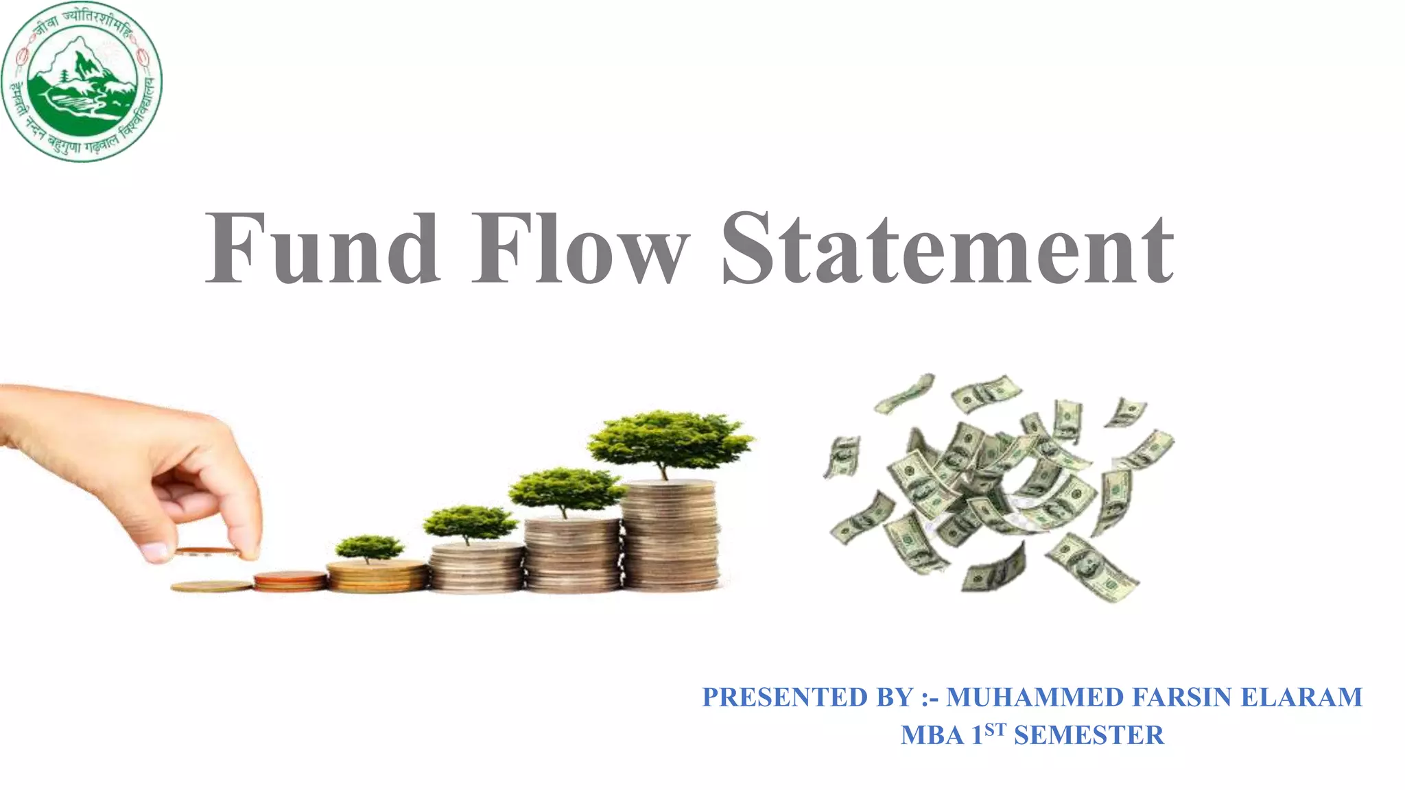 Fund Flow Statement MBA | PPTX