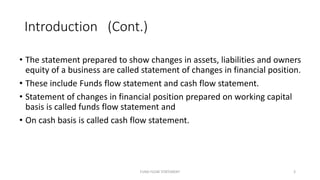 Fund flow statement intro | PPT