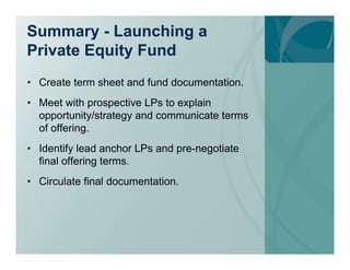 Fund Formation Introduction | PDF