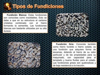 Fundiciones | PPTX