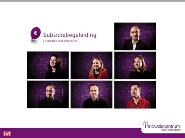 Funding@work hoe schrijf ik een iwt dossier | PPTX