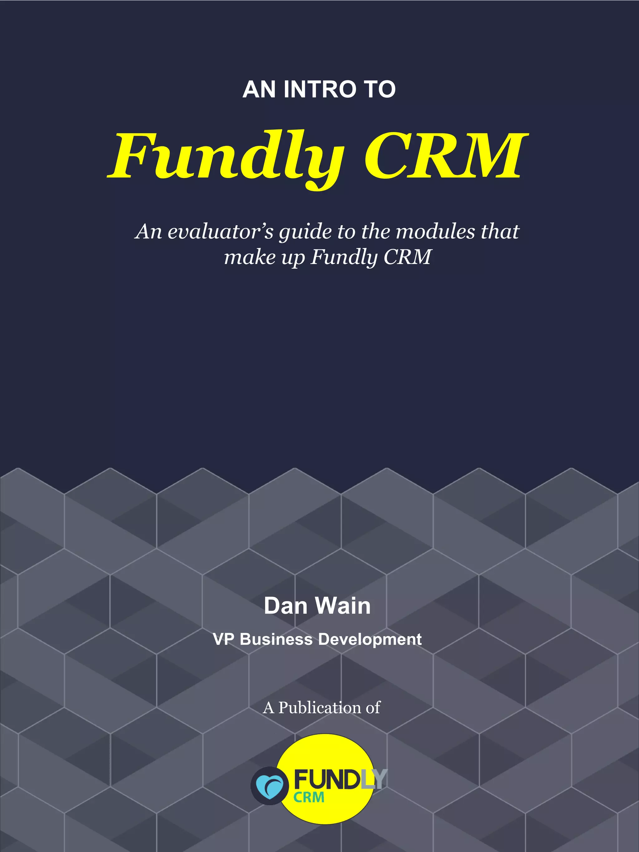 Fundly CRM Modules | PDF